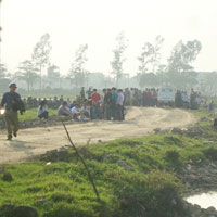 Xác chết dưới mương với nhiều vết thương