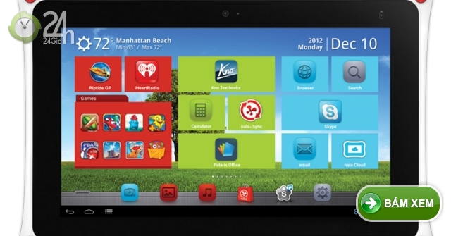 Máy tính bảng NABI XD giá sốc chỉ 1.990.000đ