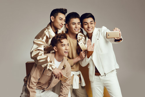 365daband đầy phá cách trong bộ ảnh thời trang mới