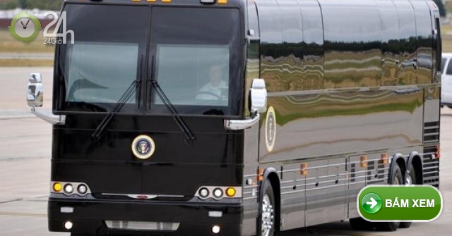 Ground Force One - xe buýt "quái vật" chuyên chở Obama