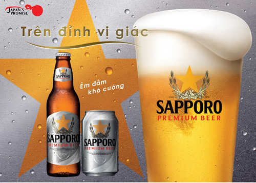 Bia Sapporo - Sự quyến rũ của một Samurai hiện đại