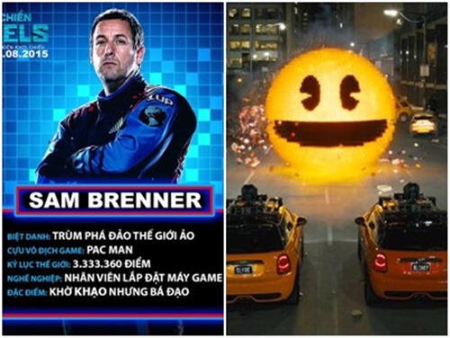 "Đại chiến Pixels" hé lộ biệt đội game thủ cứu thế giới