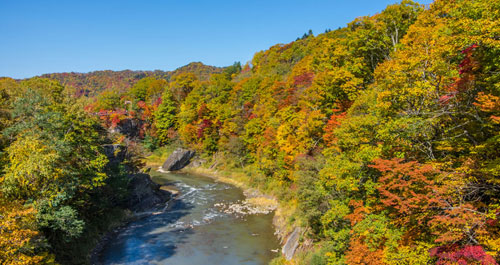 Hokkaido-Mombetsu vào thu