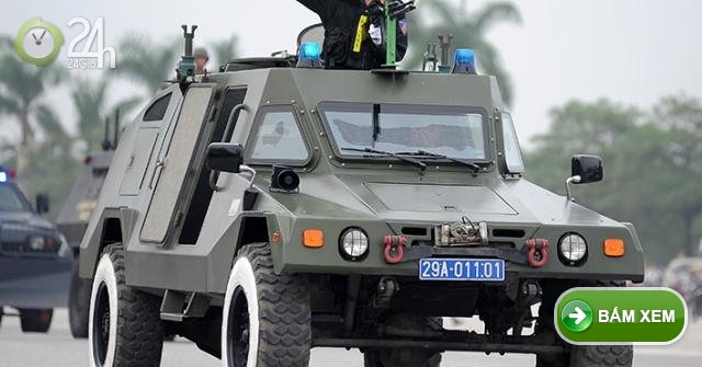 Ngắm dàn xe chống đạn "khủng” của lực lượng CSCĐ