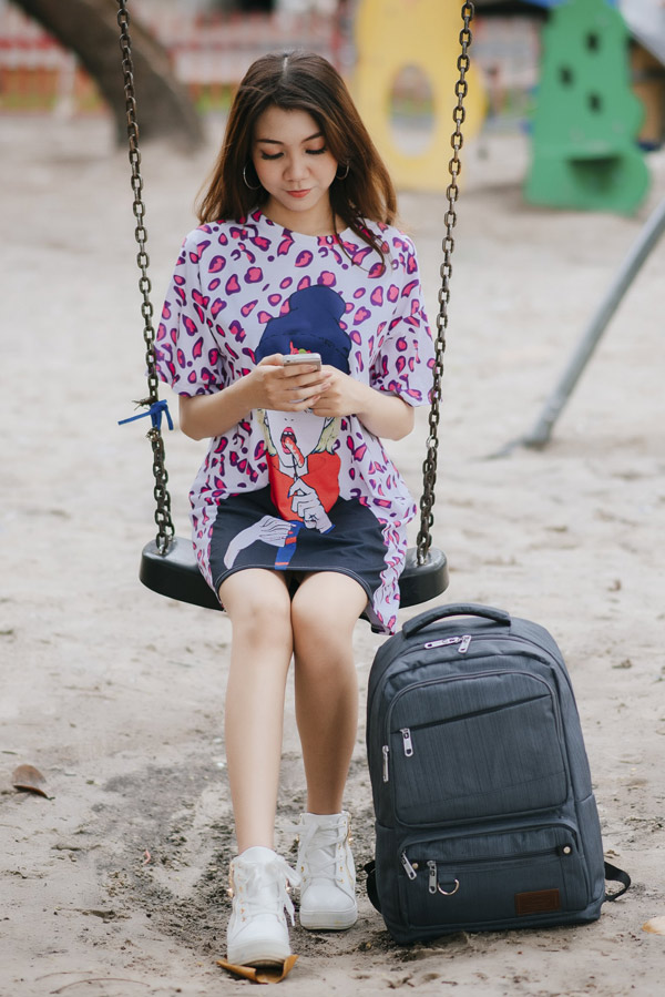 Đi học, đi làm tiện lợi cùng balo Miti