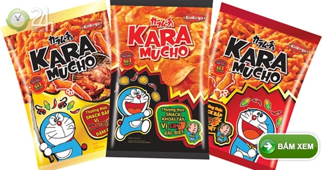 Snack cay Nhật đến Việt Nam với 3 dòng sản phẩm "cực chất”