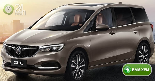 Buick GL6: Xe MPV 6 chỗ kiểu Mỹ, giá 380 triệu đồng